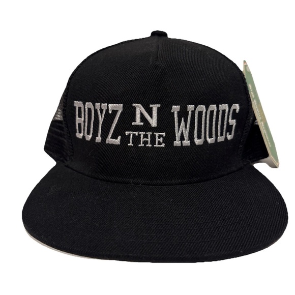 Accessories | Nwt Rare Vintage Boyz N The Woods Outdoor Black Snapback ...